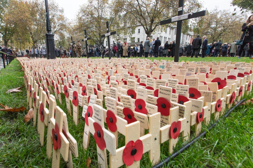 Field of Remembrance 2015 - Household Cavalry